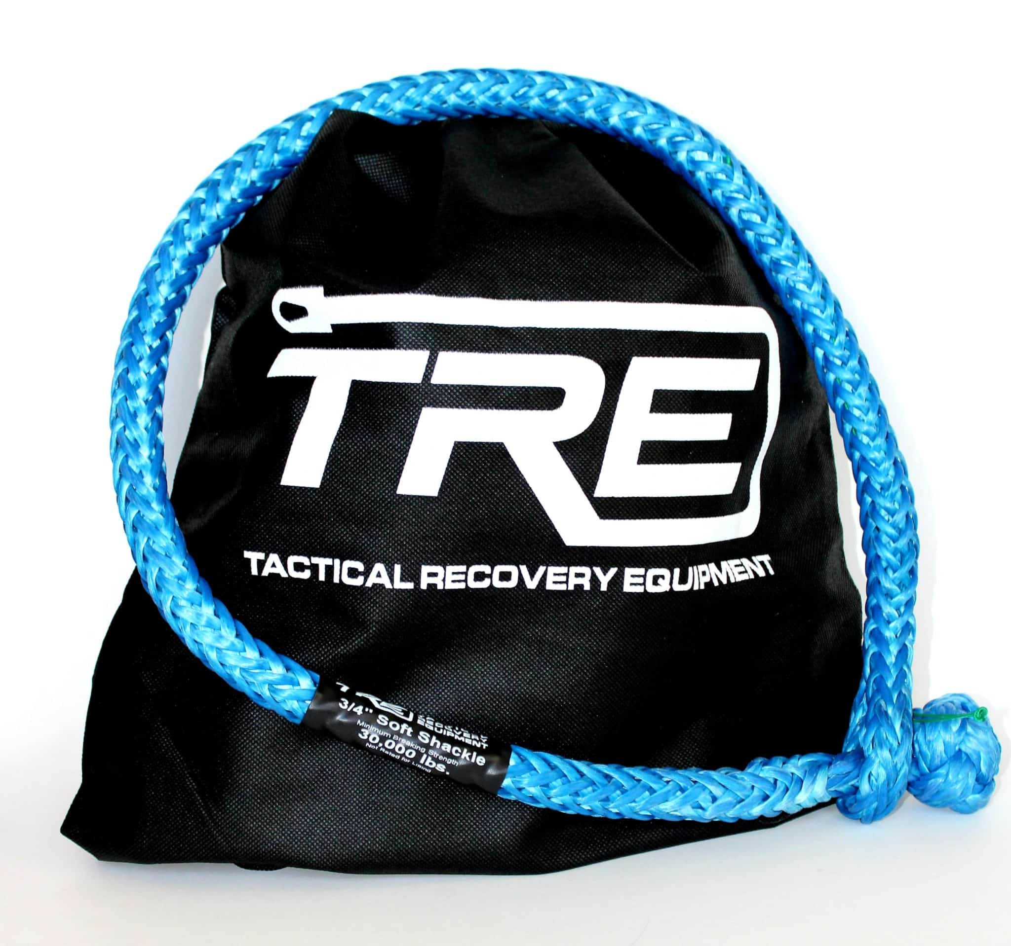 3/4" Large Soft Shackles w/Quick Release - 30,000 lb.